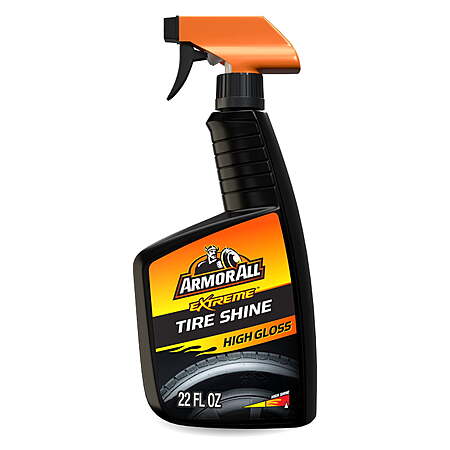 Armor All Extreme Tire Shine Spray for Car Detailing, 22 fl oz Bottle ...
