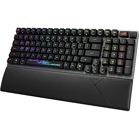 $80: ASUS ROG Strix Scope II 96 RX Wireless Optical Gaming Keyboard at ...