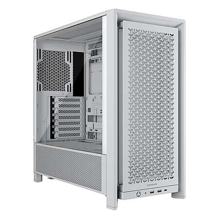 Corsair 4000D Frame Modular Mid-Tower ATX PC Case (White) $57 + Free S ...