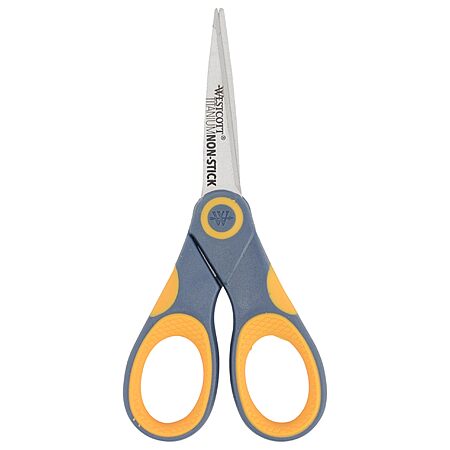 5" Westcott Titanium Bonded Non-Stick Fabric Scissors $3.5 + Free S&H w ...