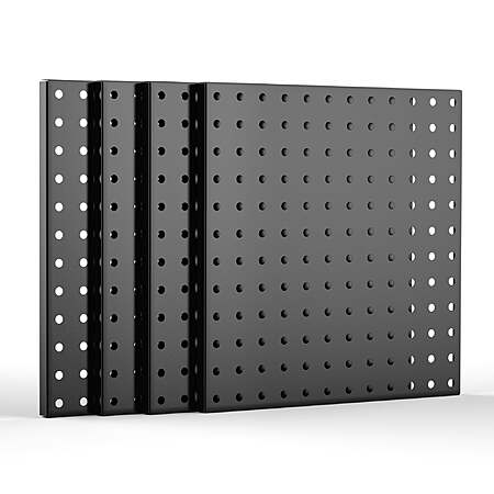 4-Pk 12" x 12" WORKPRO Metal Pegboard Panels $22.29 + Free S&H w ...