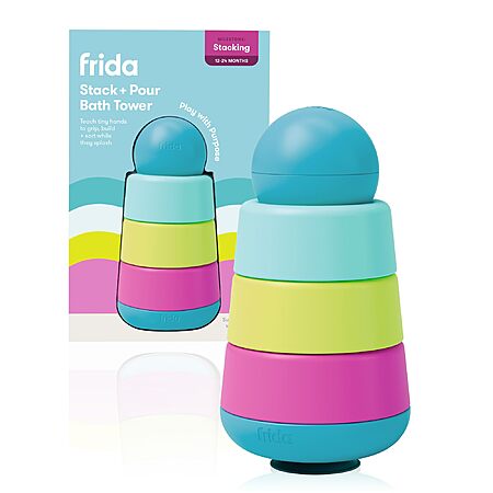 [Prime] Frida Baby Stack + Pour Bath Tower Bath Toy $6.79 + Free S&H at ...