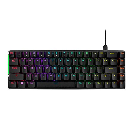 ASUS ROG Falchion Ace 65% RGB Compact Gaming Mechanical Keyboard $49.99 ...