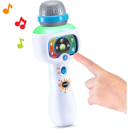 VTech Sing It Out Kids' Karaoke Microphone (White) - 2022-12-21