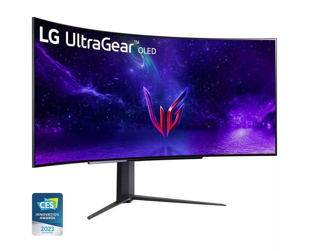 LG UltraGear 45GR95QE-B 45” OLED QHD 240Hz .03ms 800R Curved Gaming ...