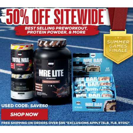 Redcon1 Supplements - Preworkouts, Protein, Muscle Builders, & More