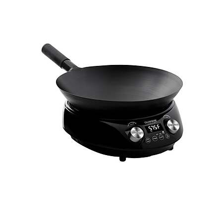 Costco Members: Nuwave Induction Hot Wok w/ 14" Carbon Steel Wok ...