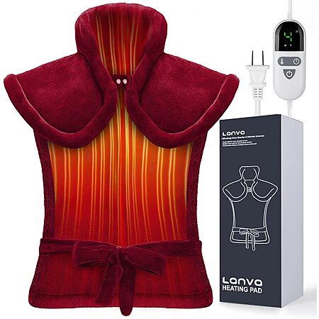 LANVA Neck, Back & Shoulder Heating Pads (Various) - 2026-04-09