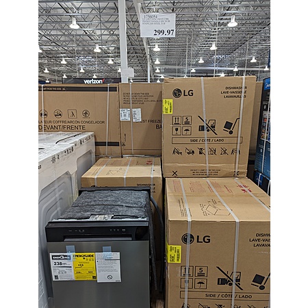 LG Dishwasher LDFC2423C Costco B&M $299.97 YMMV - 2024-01-20