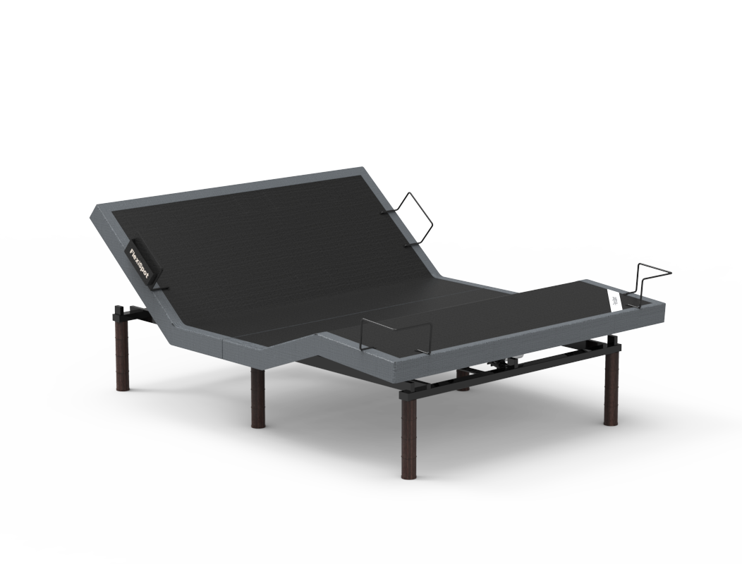Flexispot S5 Pro Adjustable Bed Base Frame w/ Dual Massage System, Zero-Gravity, & Anti Snore ...