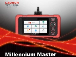 Launch Tech USA Millennium Master OBD II Vehicle Diagnostic Scan Tool w ...