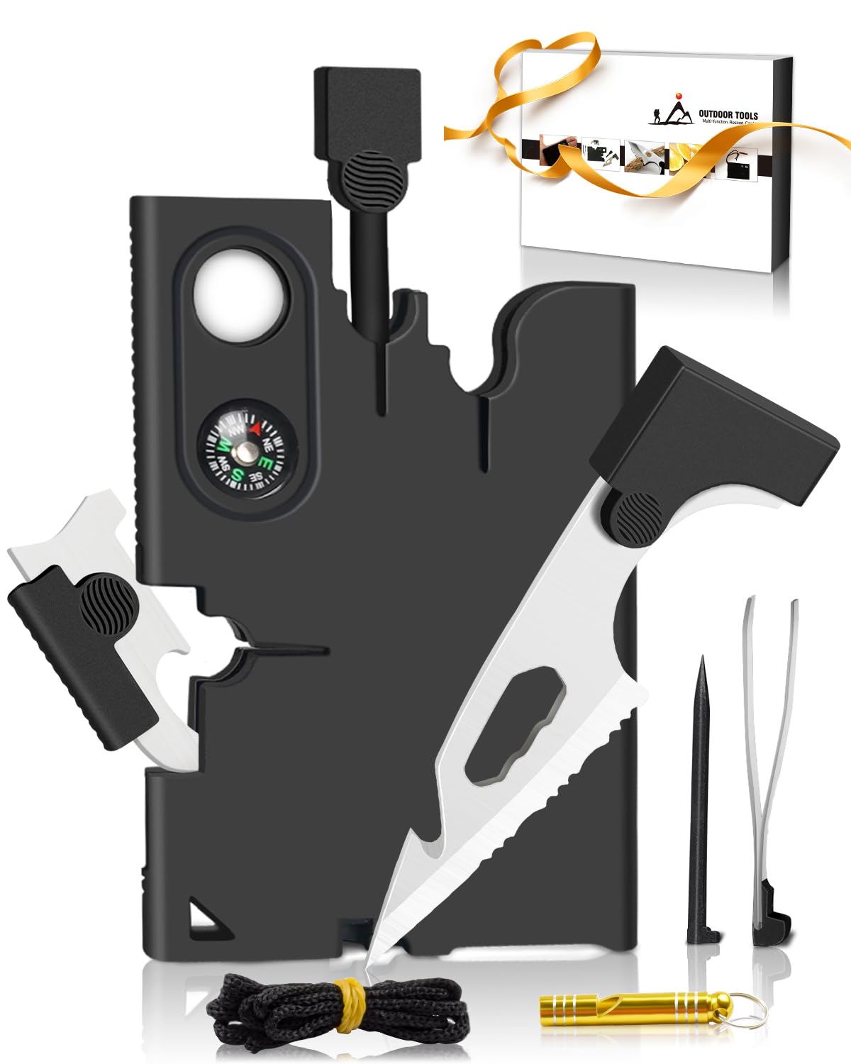 PARIGO 18-in-1 Credit Card Multitool Gadget $5.99 + Free Shipping w/ Prime