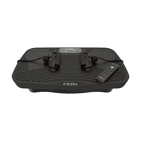 FitRx Body Vibe Vibration Plate Exercise Machine w/ Bluetooth Speaker ...