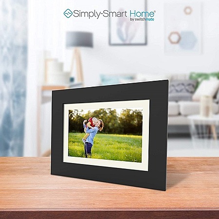 Simply Smart Home 8" PhotoShare WiFi Smart Digital Picture Frame w/ HD ...
