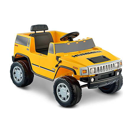 Kid Motorz Hummer H2 6-Volt Battery-Powered Ride-On Car (Yellow) $105 ...