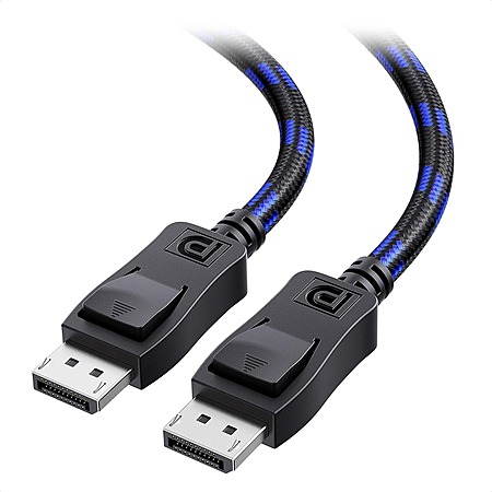 6' Cable Matters Braided DisplayPort 1.4 Cable, up to 4K@240Hz w ...