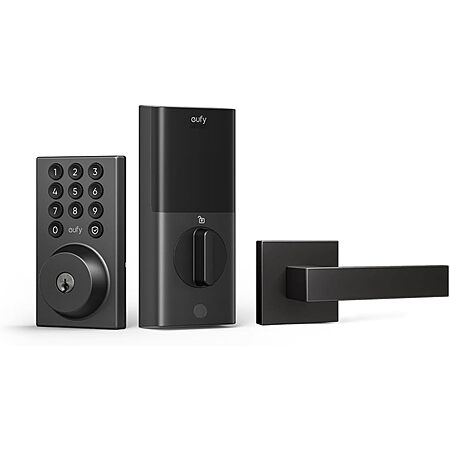 eufy Smart Lock C30 Keyless Entry Door Lock w/ Door Lever & Built-in ...