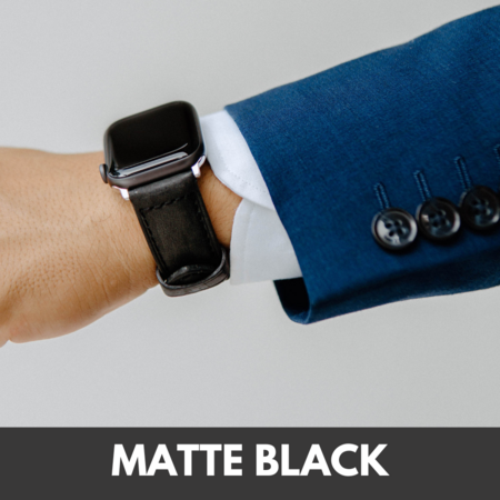 Bullstrap Full-Grain Leather Apple Watch Straps for Apple Watch Series ...