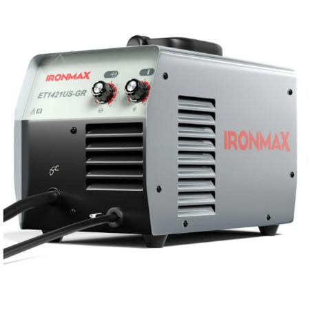 IRONMAX MIG Welder Gasless Flux Core Welding Machine 120V IGBT w ...