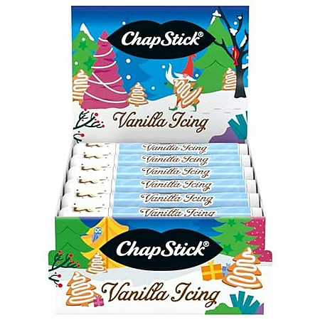 12-Pack Chapstick Holiday-Flavored Vanilla Icing Lip Balm $8.79 + Free ...