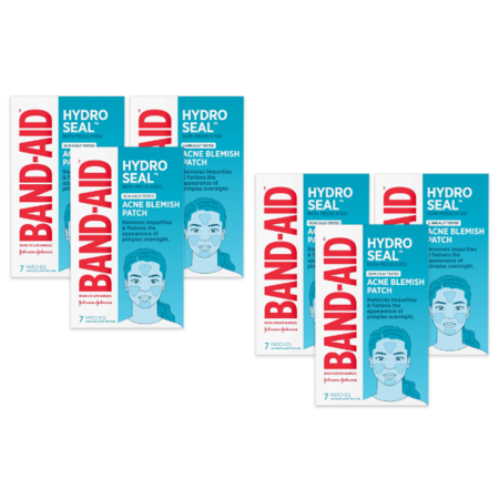 3-Pack 7-Count Band-Aid Hydro Seal Acne Blemish Patches 2 for $13.64 ...