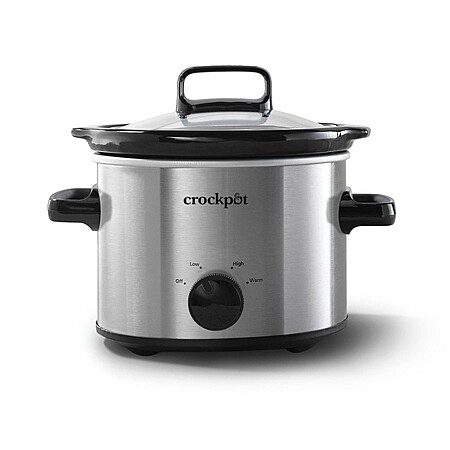 2-Quart Crock-Pot Classic Stainless Steel Slow Cooker $11.99 + Free ...