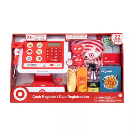 22-Piece Target Kids' Cash Register & Accessories Toy Playset $15.74 ...