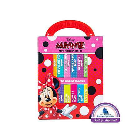 12-Book My First Library Disney My Friend Minnie Mouse Board Book Set ...