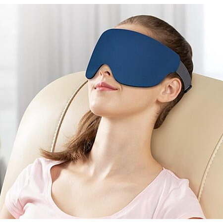 HealthTouch Weighted Cooling Gel Pad Eye Mask (Blue or Pink) - 2024-12-30