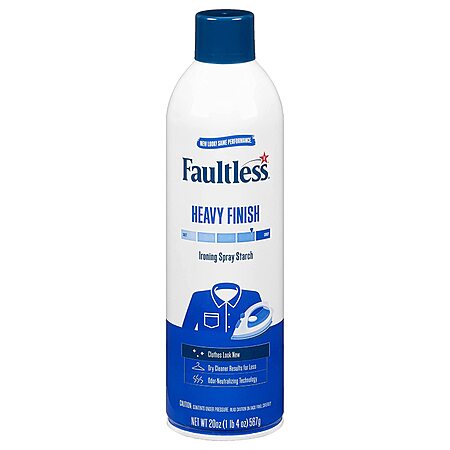 20-Oz Faultless Ironing Spray Starch (Heavy Starch, Unscented) $2.12 ...