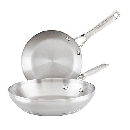 Sam's Club: 2-Piece KitchenAid Triple-Layer Stainless Steel Induction ...