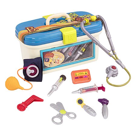 10-Piece B. Toys Toddler & Kids' Pretend Doctor & Medical Tools Toy ...
