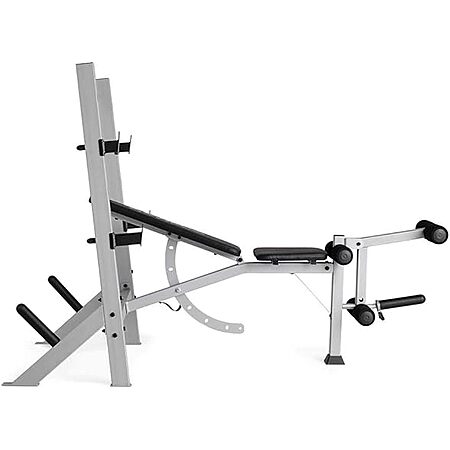 Wieder Platinum Olympic Incline Weight Bench & Rack w/ Adjustable ...