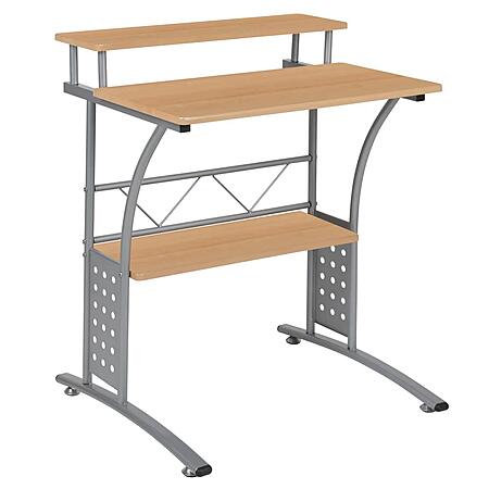 28" Top & Lower Storage Shelves Computer Desk + $1.23 Menards Credit ...