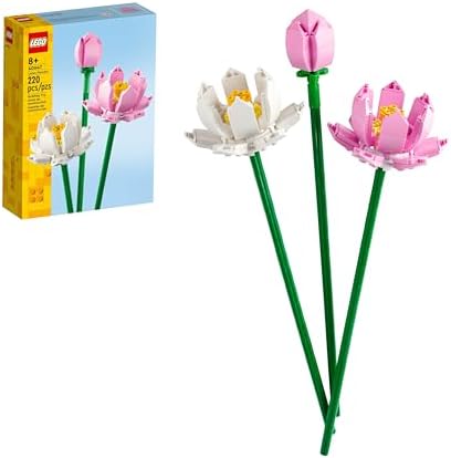 Prime Members: LEGO Lotus Flowers Building Set (40647) $8.09 + Free ...