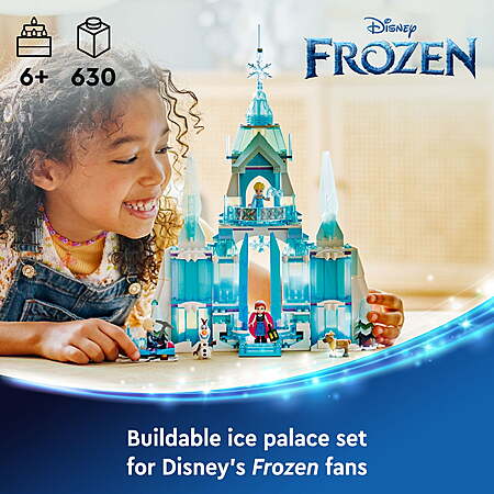 LEGO Disney Frozen Elsa’s Ice Palace Building 43244 $68 - 2025-09-04