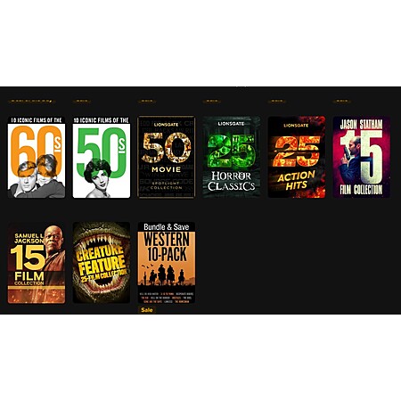 Fandango: Mega Digital Movie Bundle Sale 50 for $25, 25 for $20 + more ...