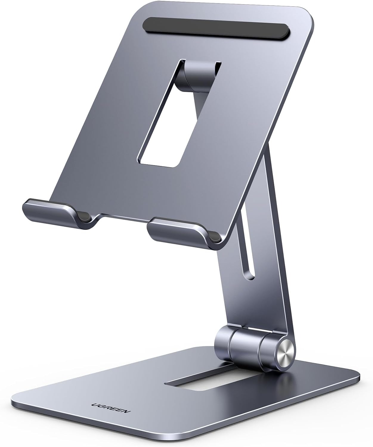 UGREEN Foldable Tablet Stand for Desk (Up to 13" Tablet, Gray) $12 ...