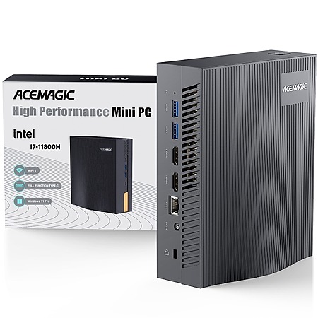 ACEMAGIC AD15 Mini PC: Intel i5-12450H, 16GB DDR4, 512GB SSD, Win 11 ...