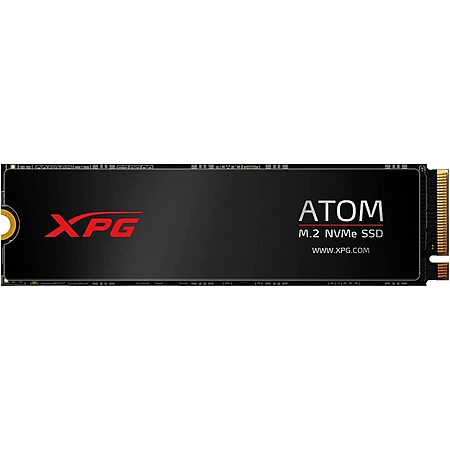 2TB XPG Atom 50 PCIe Gen4 x4 NVMe 1.4 M.2 2280 Internal SSD - 2023-01-14