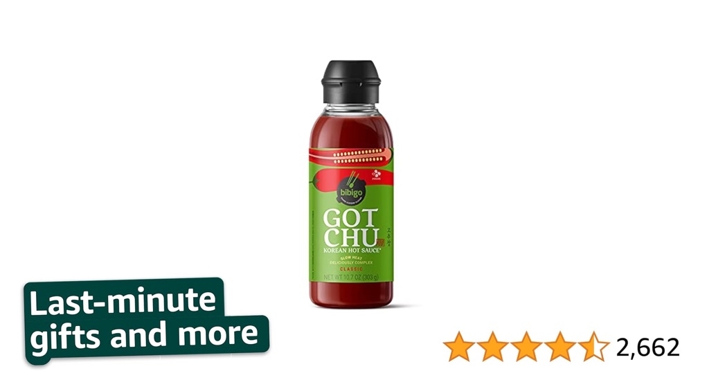 bibigo GOTCHU - Classic Korean Hot Sauce, Made with Gochujang Fermented ...