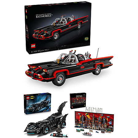 WALMART LEGO DC Batman Bundle - The Classic TV Series Batmobile Set ...