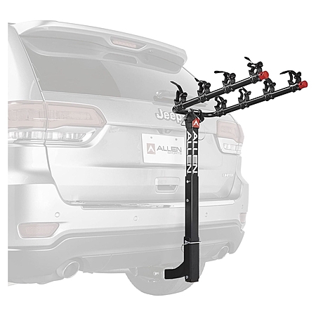 Allen Sports Deluxe 4-Bicycle Hitch Mounted Bike Rack Carrier, 542RR ...