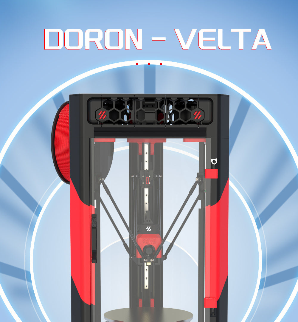 Doron Velta R2 Delta 3D Printer Kit by Fysetc - 200mm (7.87") Build ...