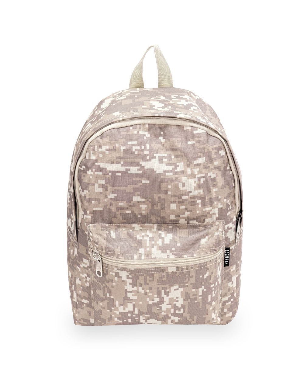 Everest Backpacks: 15" Digital Basic (Camo) $10.20, 13" Slant (Hot Pink ...