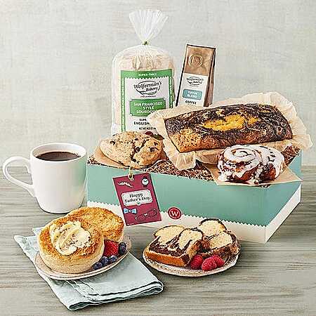 Wolferman's Bakery Father's Day Gift Box (Bakery Treats) $29.99 + Free ...