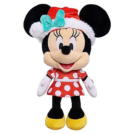 16" Just Play Disney100 Years of Wonder Holiday Plush Minnie Mouse $8 ...