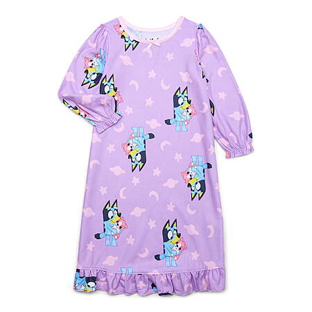Disney or Bluey Toddler Girls' Sleeping Gown (Bluey, Frozen, Minnie ...
