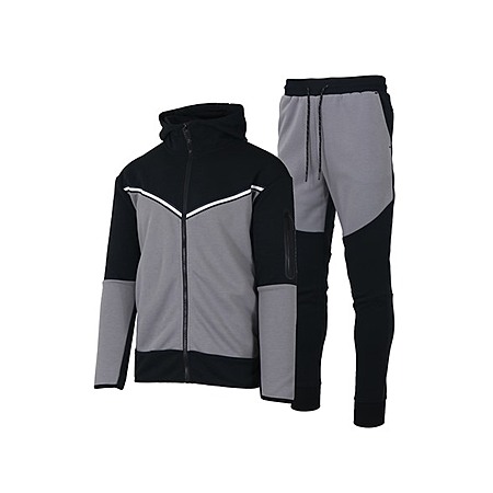 2-Pc Men's Dual-Tone Tech Fleece Hoodie & Jogger Set (various) $17.99 ...