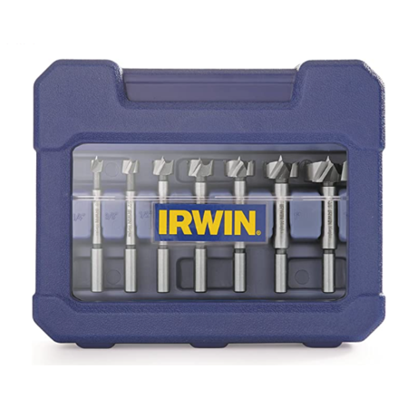 8-Piece IRWIN Marples Forstner Wood Drilling Bit Set - 2022-11-26
